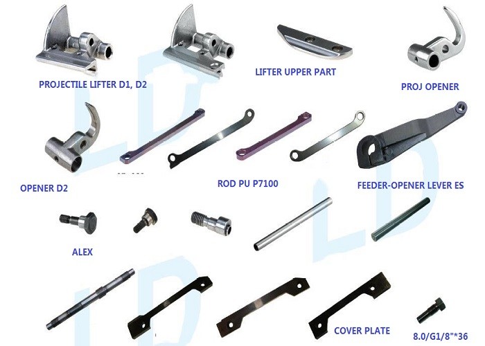 Pengangkat Proyektil Bagian Atas Bagian Mesin Tenun Pembuka Proyektil ...